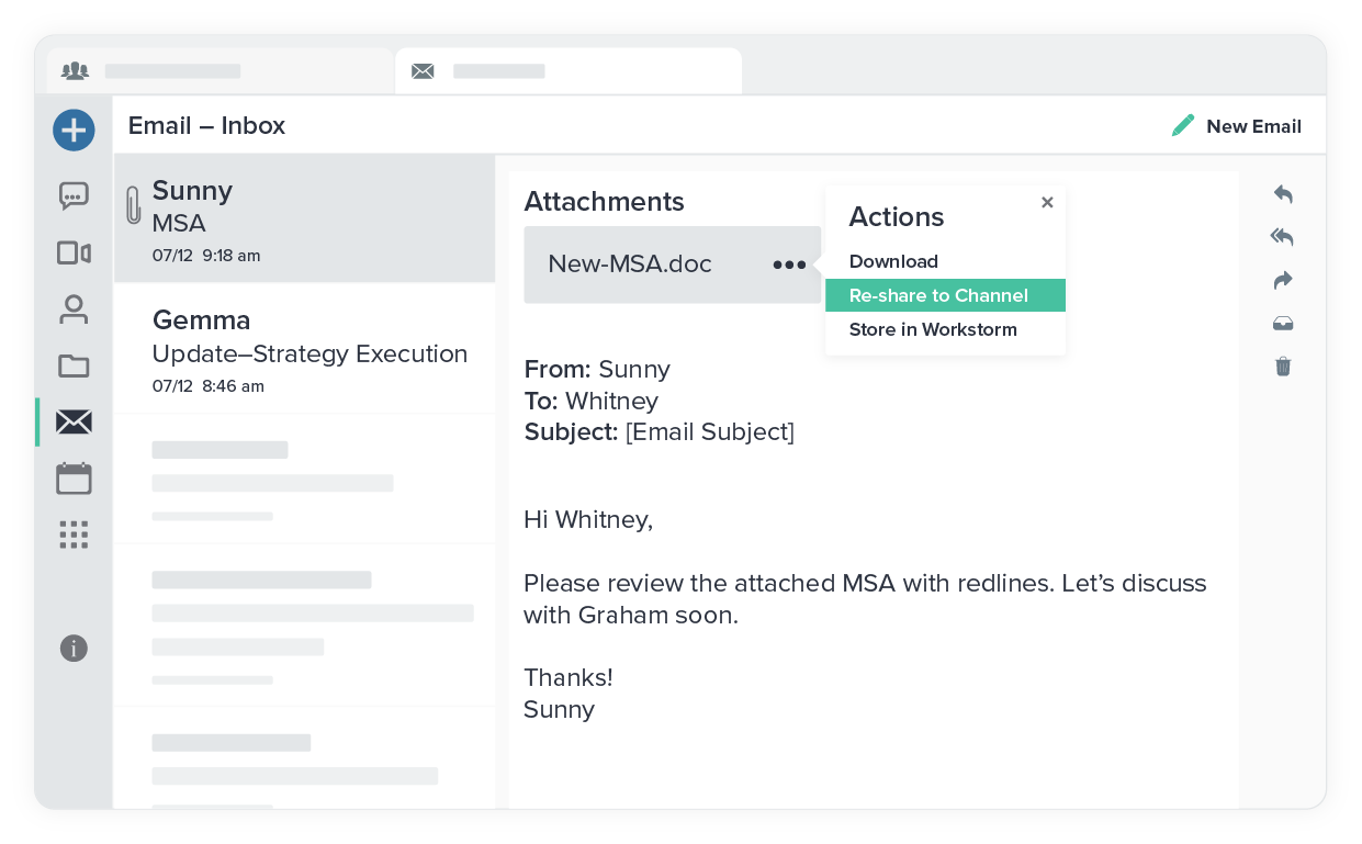 How email is evolving in the world of enterprise collaboration - Workstorm